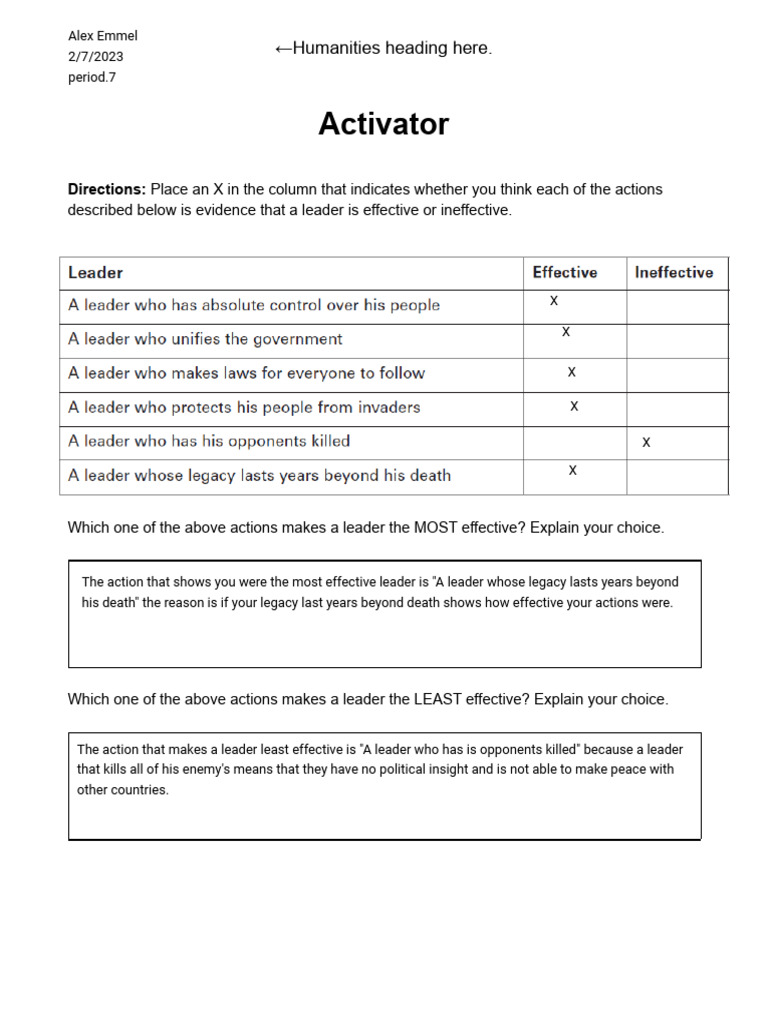 Notes For Lesson 22: The First Emperor of China | PDF | Emperor Of ...