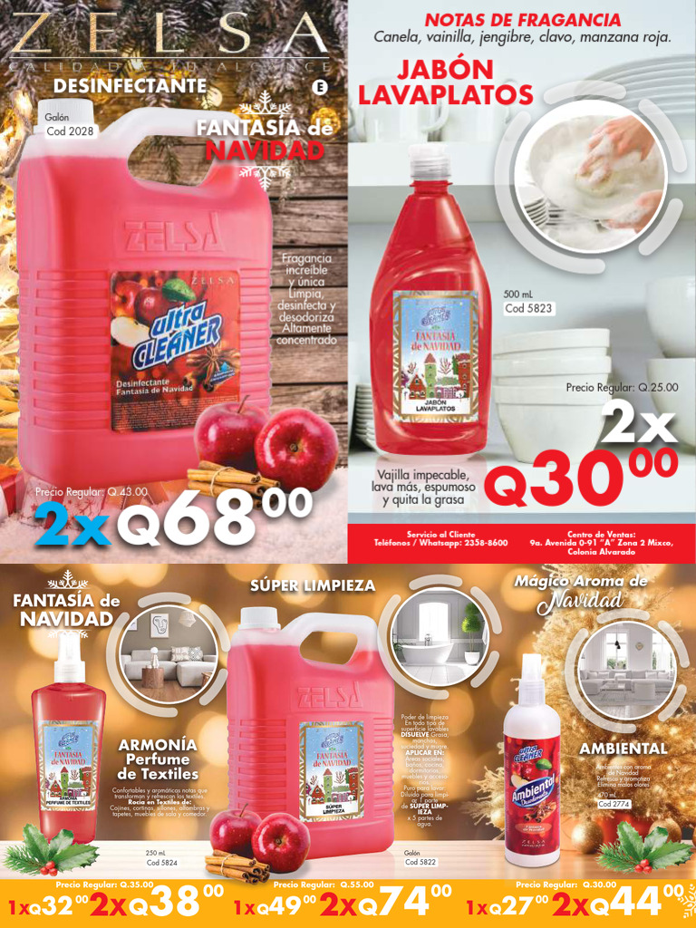 Zelsa Catálogo E 2024 | PDF | Cocina | Jabón