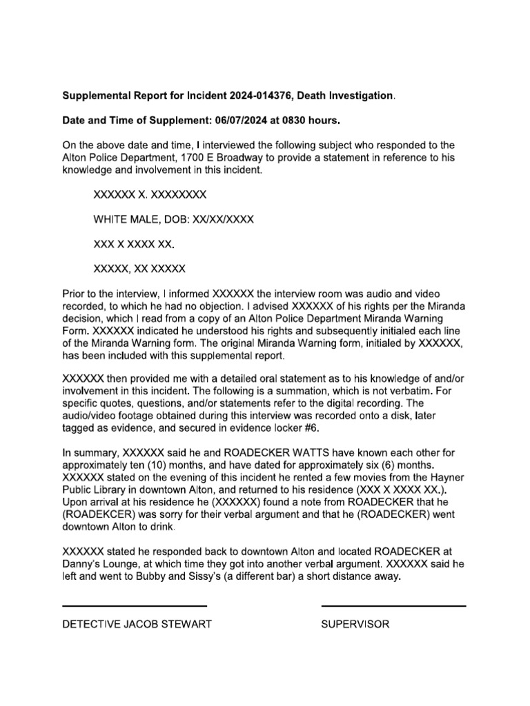 Jacob Stewart Interview | PDF