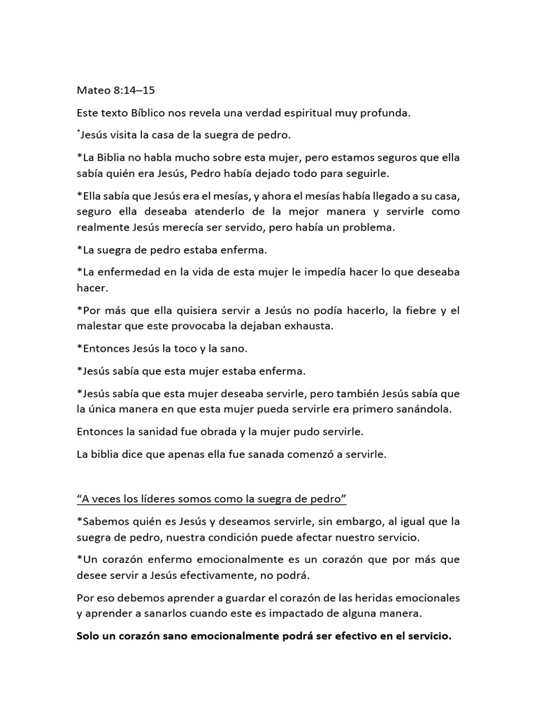 Un lider con un corazon sano | PDF | Jesús | Pecado Un lider con un corazon sano | PDF | Jesús | Pecado