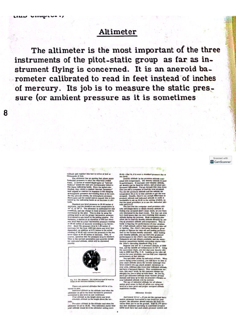 Altimeter | PDF