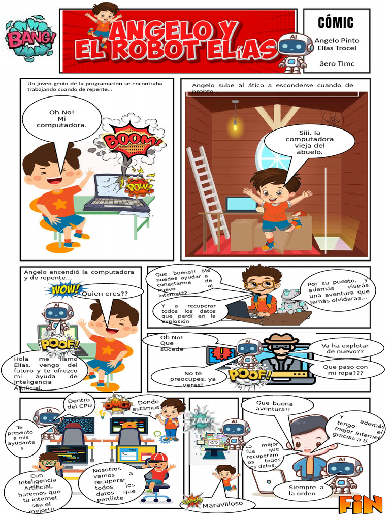 Comics de Angelo | PDF | Inteligencia artificial | Inteligencia (IA) y ...