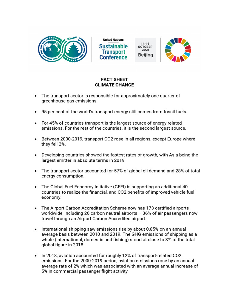 FACT SHEET Climate Change | PDF