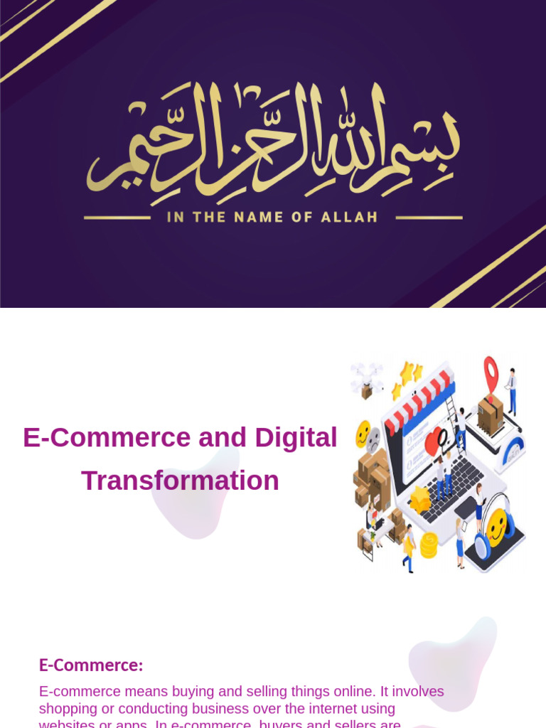 E-Commerce Presentation | PDF