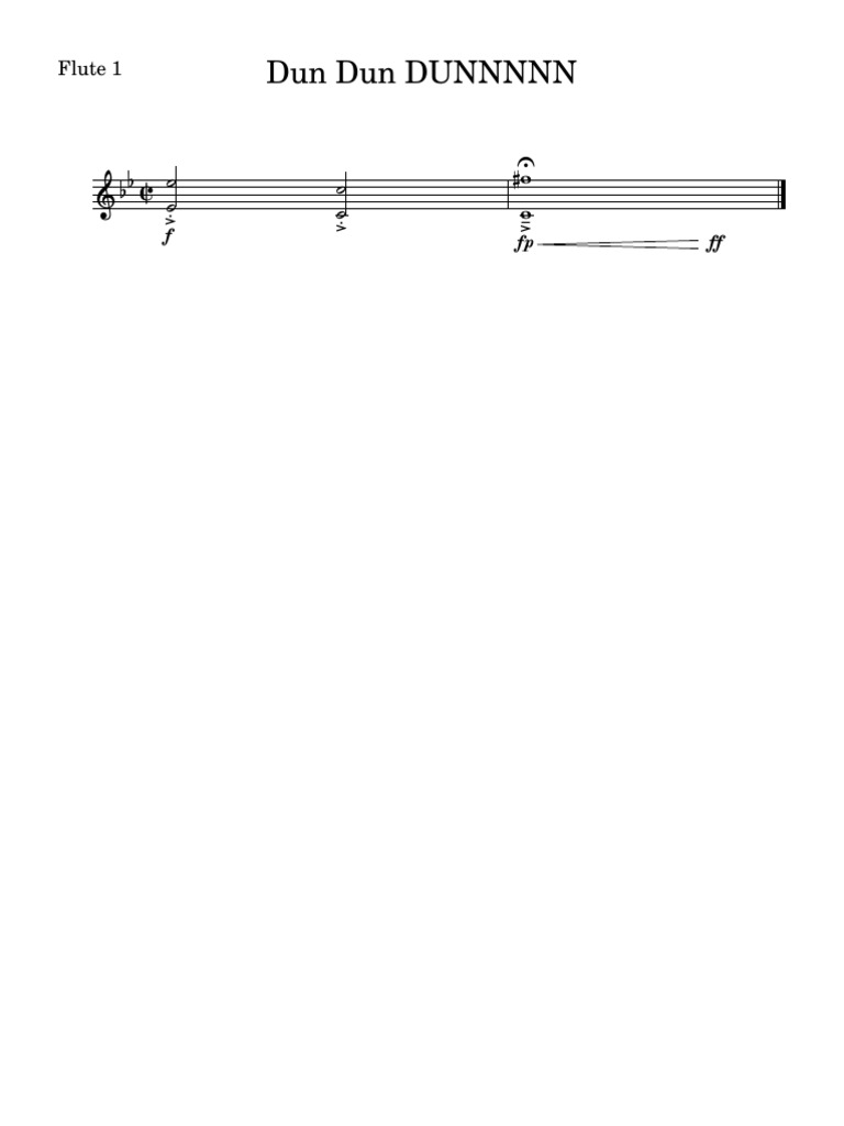 DUN DUN DUNNNNN Parts | PDF