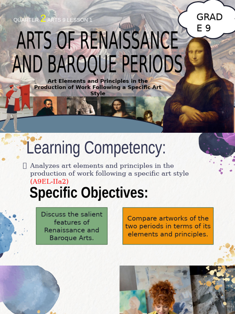 Renaissance vs Baroque Art Analysis | PDF | The Arts