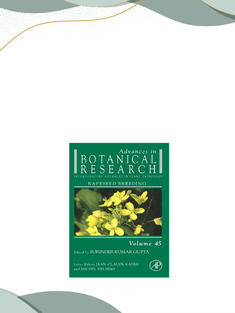 (Ebook) Rapeseed Breeding by Surinder Kumar Gupta, M. Delseny and J. C ...