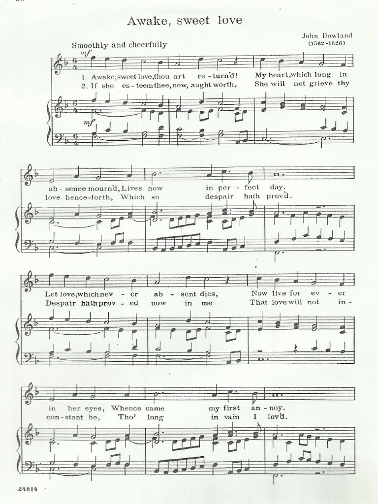 Awake Sweet Love | PDF