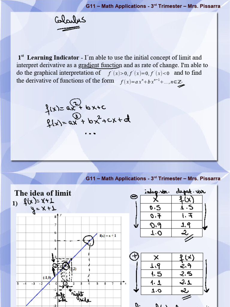 Calculus 1 Part1 | PDF