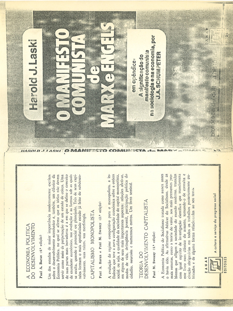 O Manifesto Comunista de Marx e Engel | PDF