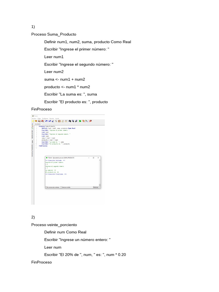 Trabajo Pseint) | PDF