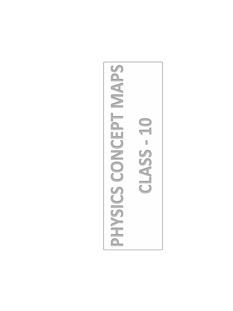 Physics Mind Maps | PDF