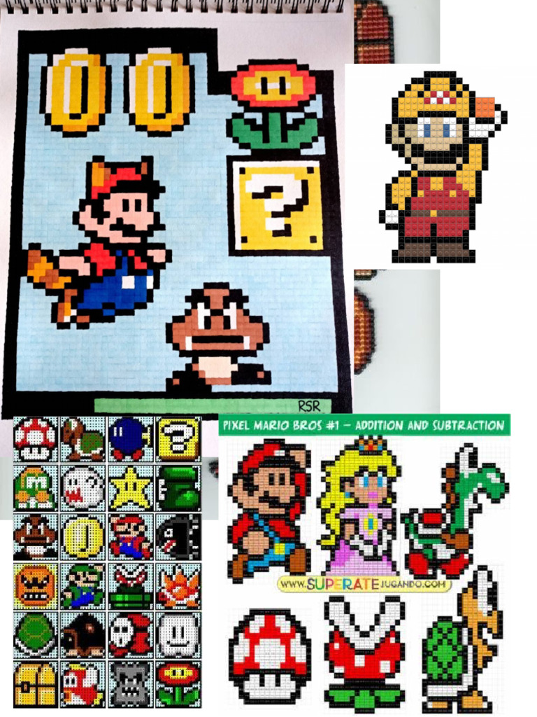 Mario Pixel para Cunado Se Va La Luz XDXDXD | PDF