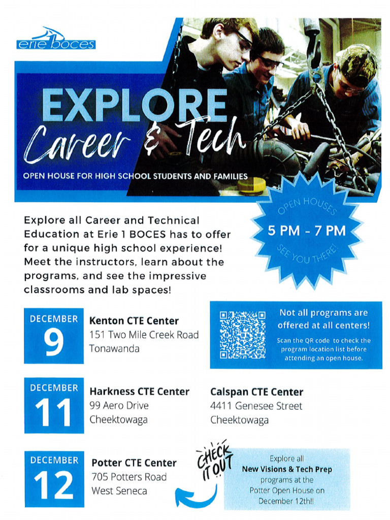 BOCES Programs and Open Hous Information-1 | PDF