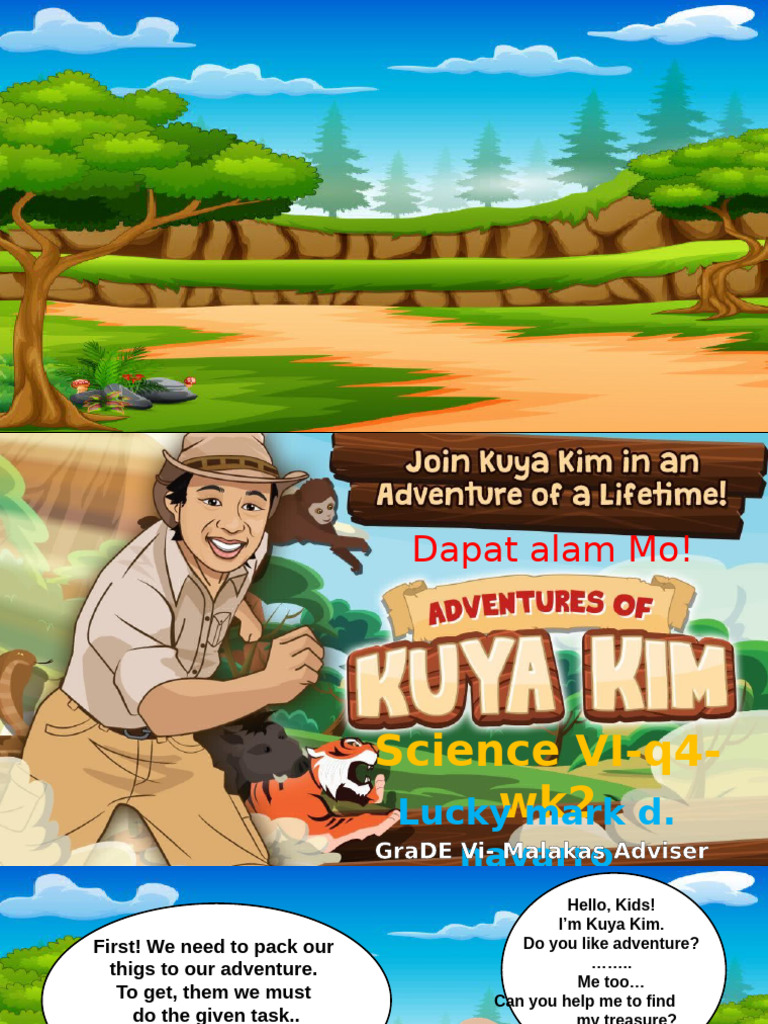 Earthquake Safety for Kids with Kuya Kim | PDF | Earthquakes | Natural ...