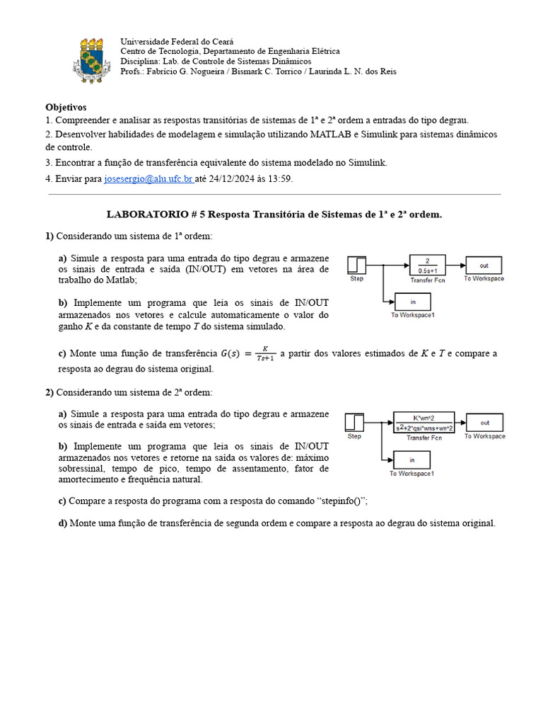 PRATICA 05 - Turma 01B - 2024.docx | PDF | Matlab | Informática