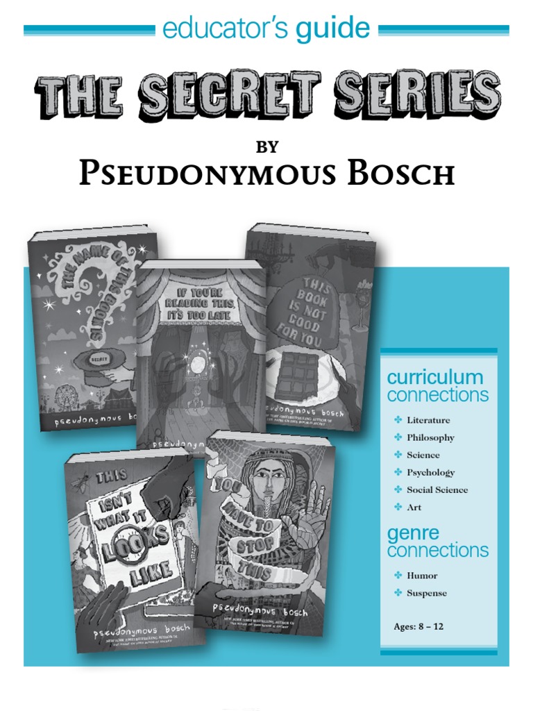 Pseudonymous Bosch: Curriculum Connections | PDF