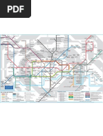 Standard Tube Map PDF | PDF | Transport Infrastructure | Public Transport