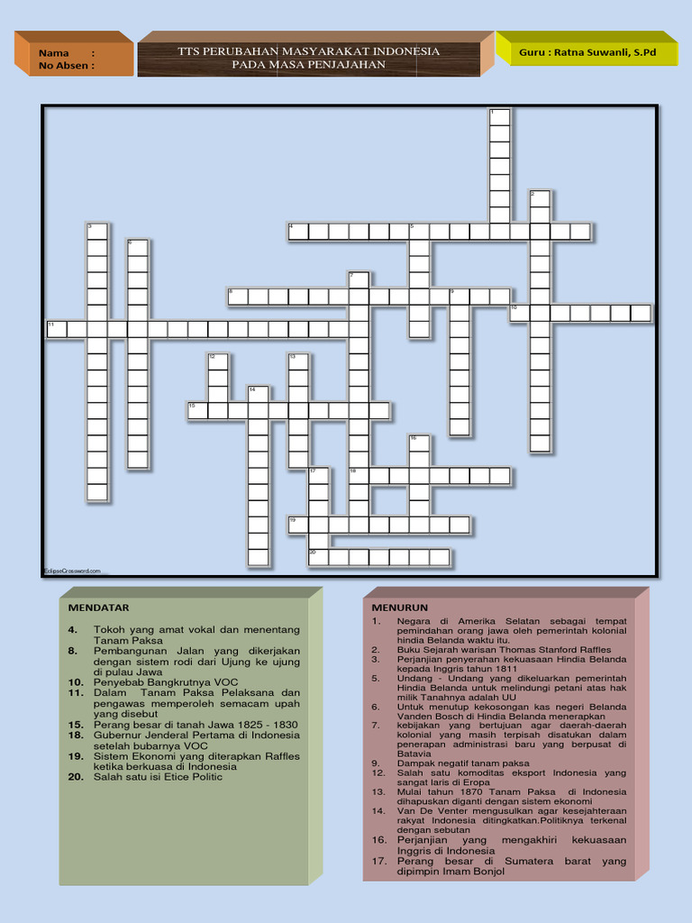 Ips 8 LK 3 Tts Perubahan Masyarakat Indo | PDF