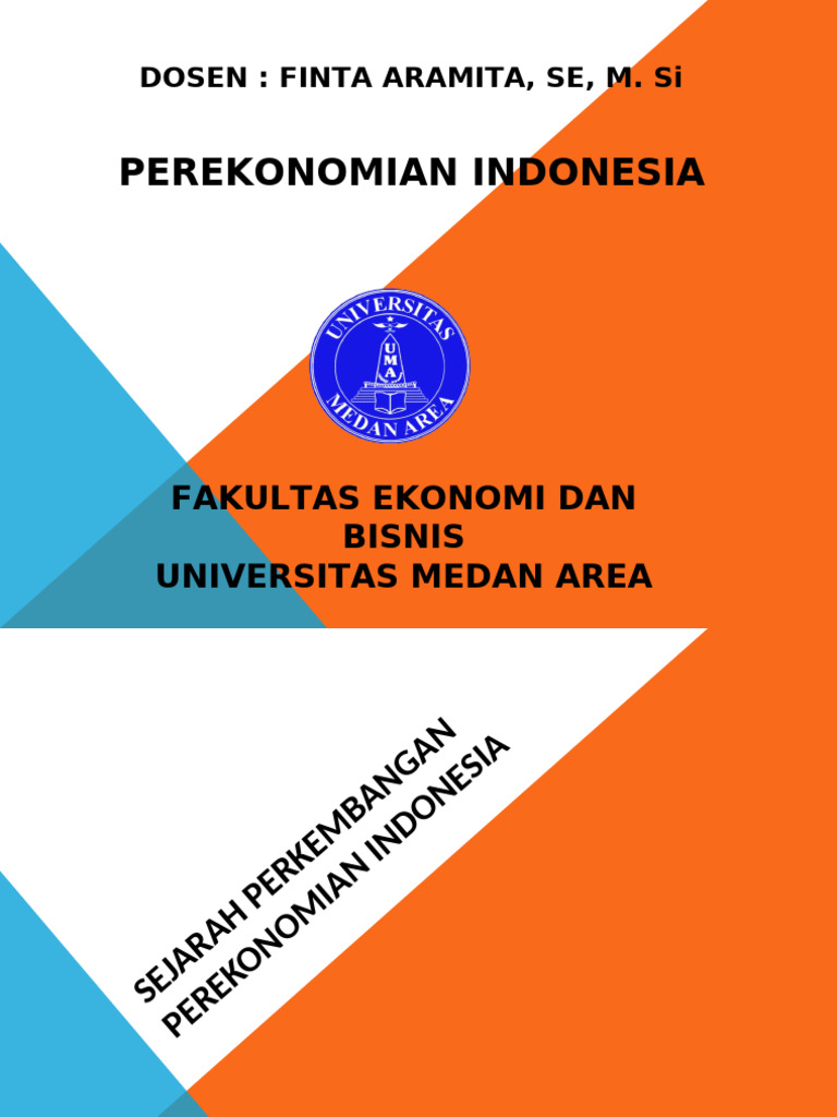 Perekonomian Indonesia Perekonomian Indonesia Dari Masa Ke Masa | PDF