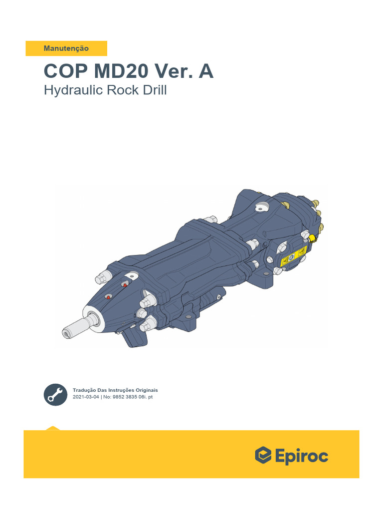 9852 3835 06i Maintenance COP MD20 Ver. A | PDF | Óleo de motor ...
