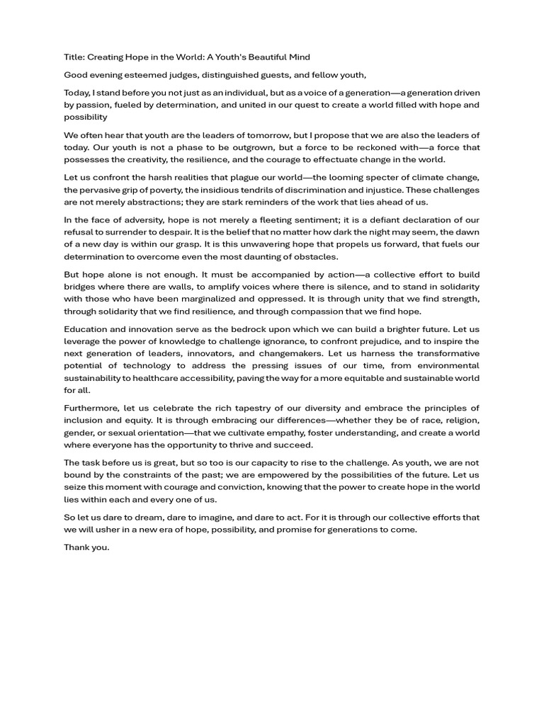 Creating-Hope-in-the-World | PDF