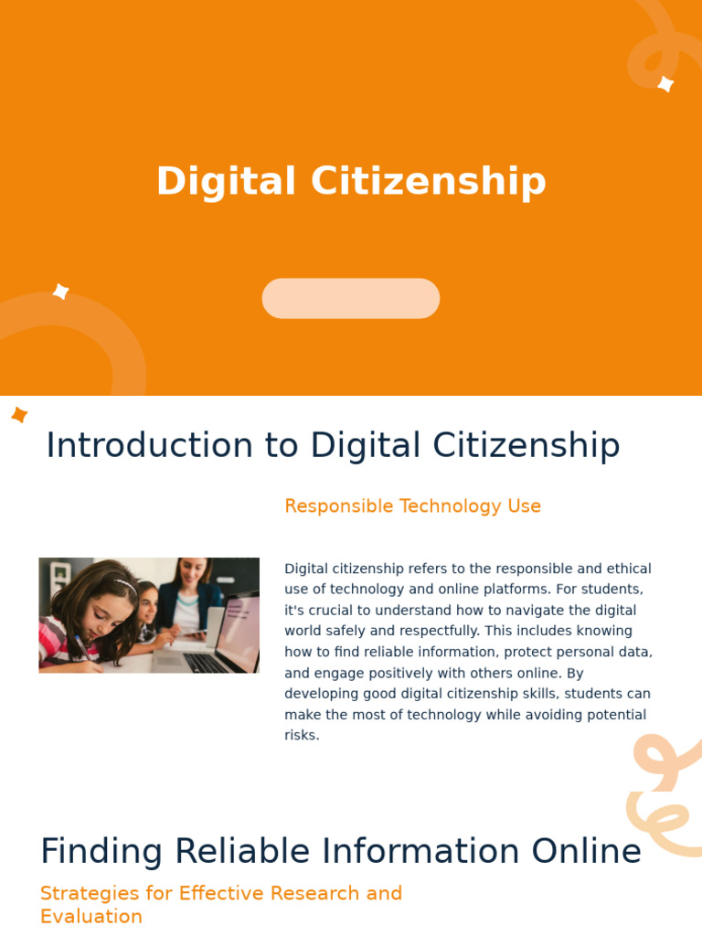 Digital Citizenship | PDF | Cyberbullying | Bullying