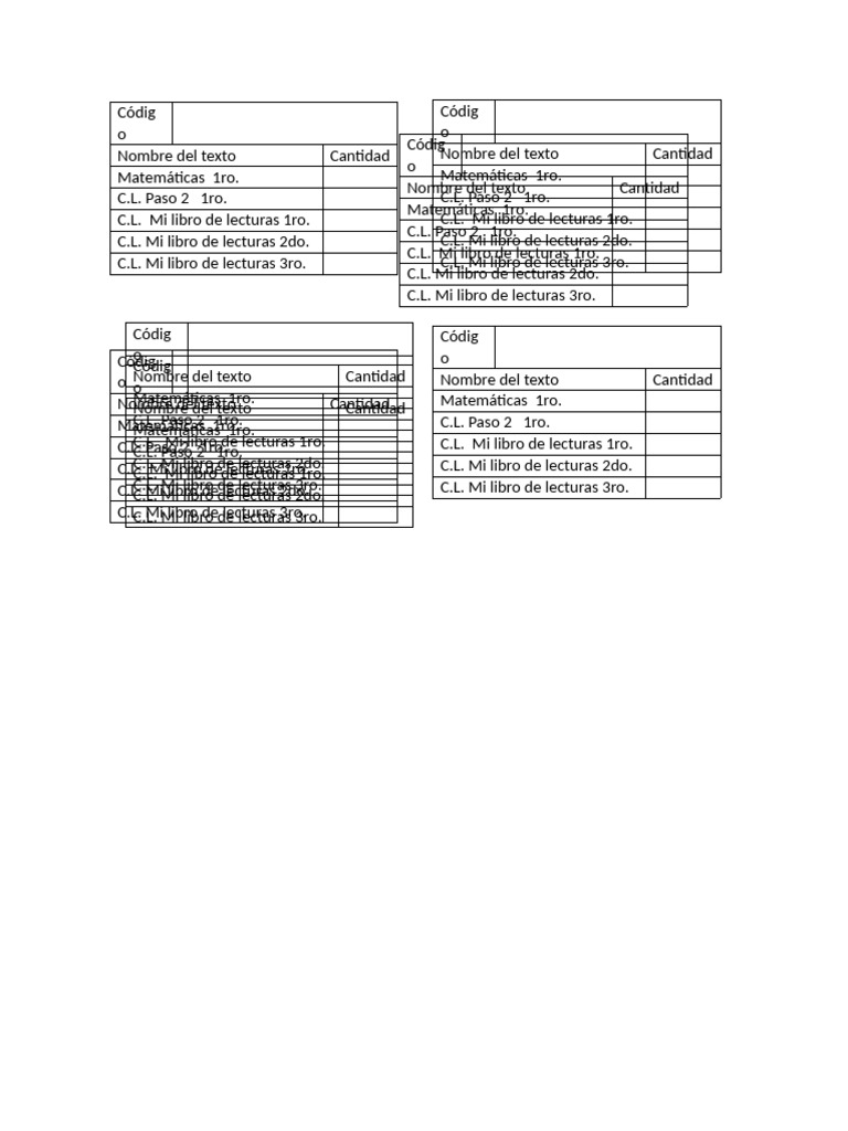 Libros de Texto para 1ro a 3ro | PDF