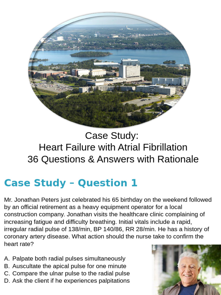 Heart Failure & Atrial Fibrillation Case Study | PDF | Heart | Heart ...