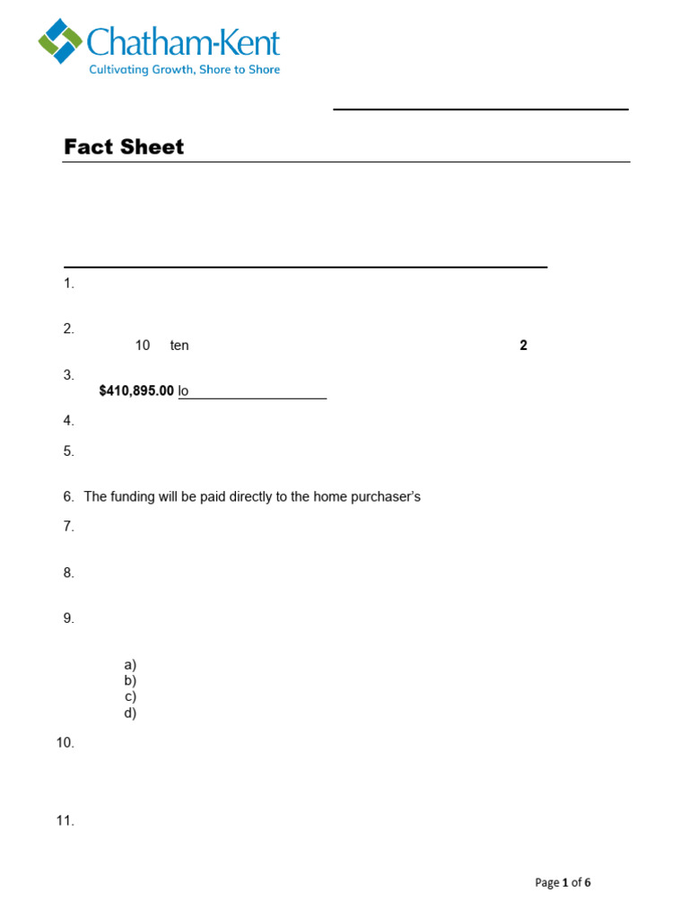 Homeownership Fact Sheet | PDF | Mortgages | Financial Services