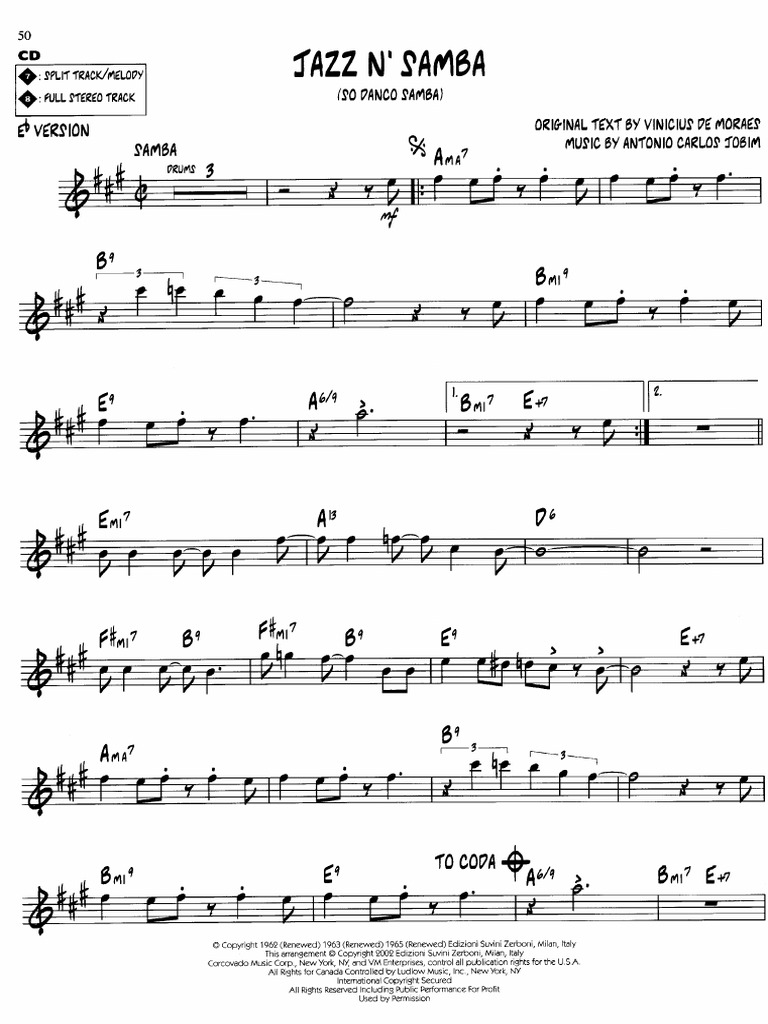 Jazz N' Samba o So Dance Samba | PDF