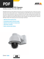 Datasheet Axis q6225 Le PTZ Camera en US 443384 | PDF | Camera | Image ...