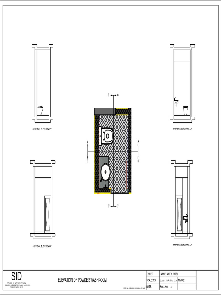 POWDER WASHROOM-Model | PDF