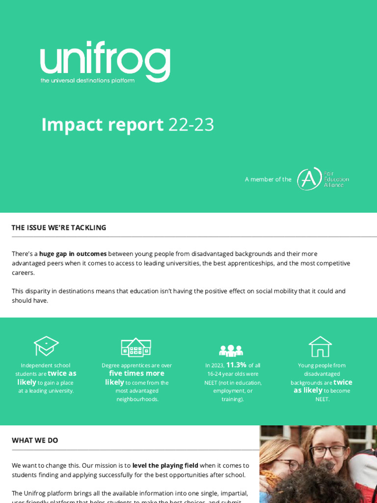impact-of-unifrog-2022-23 | PDF | Apprenticeship | Learning