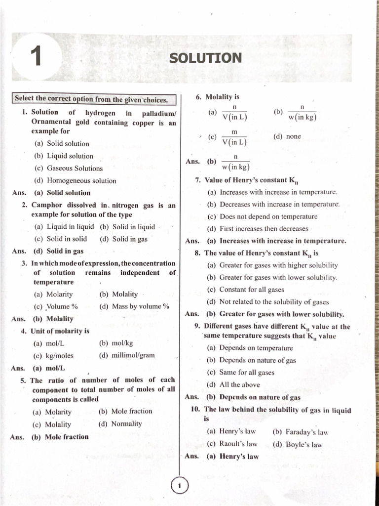 Solutions SPR Guide | PDF