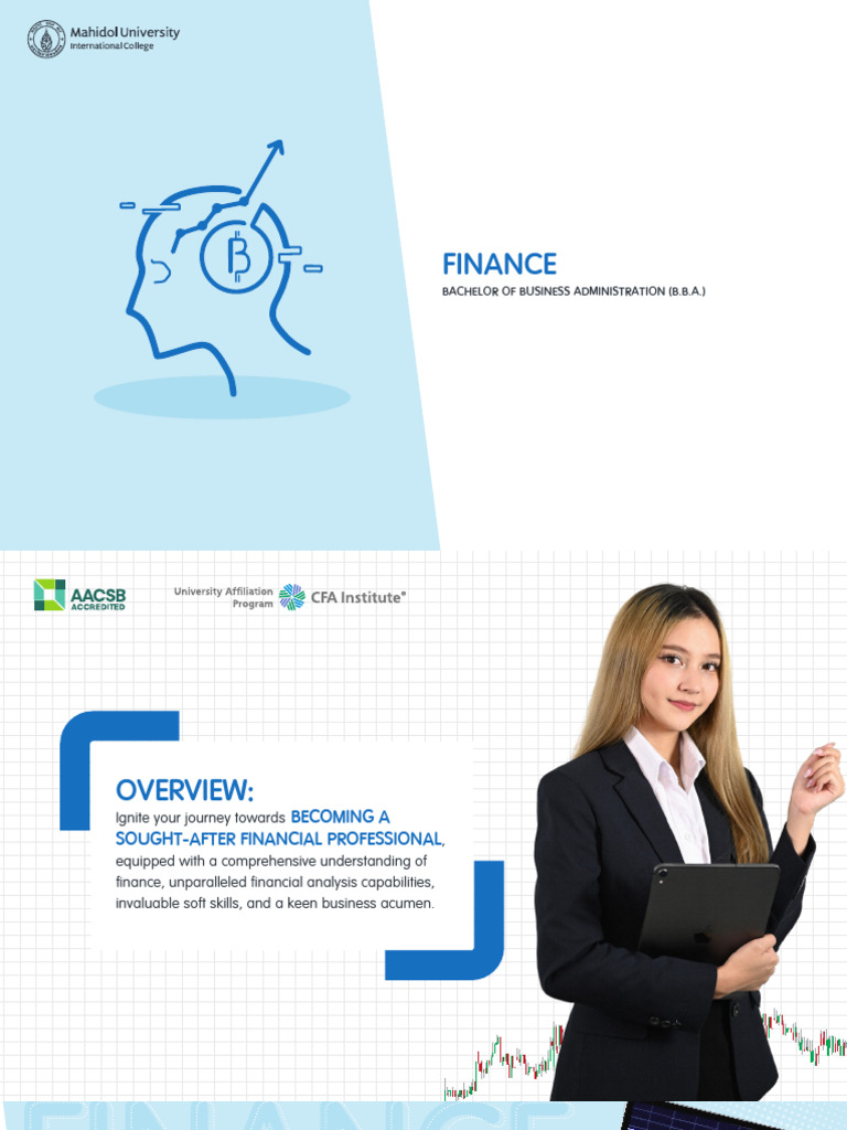 Brochure_Finance | PDF | Business | Economies