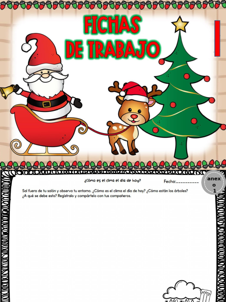Actividades Educativas de Navidad | PDF | Navidad