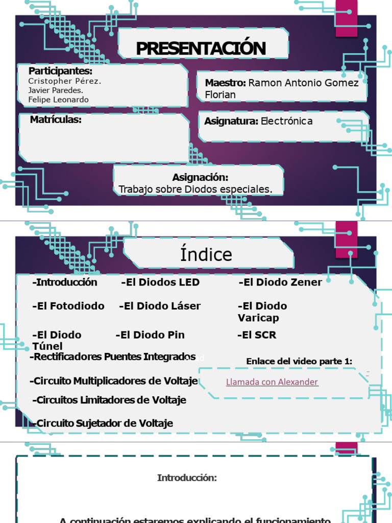 Tipos y Aplicaciones de Diodos Electrónicos | PDF | Diodo | Rectificador