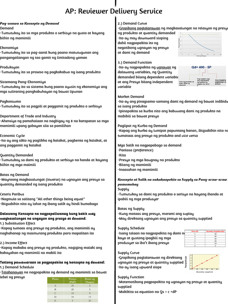 The Grade 9 AP Reviewer 2nd Quarter 1 | PDF