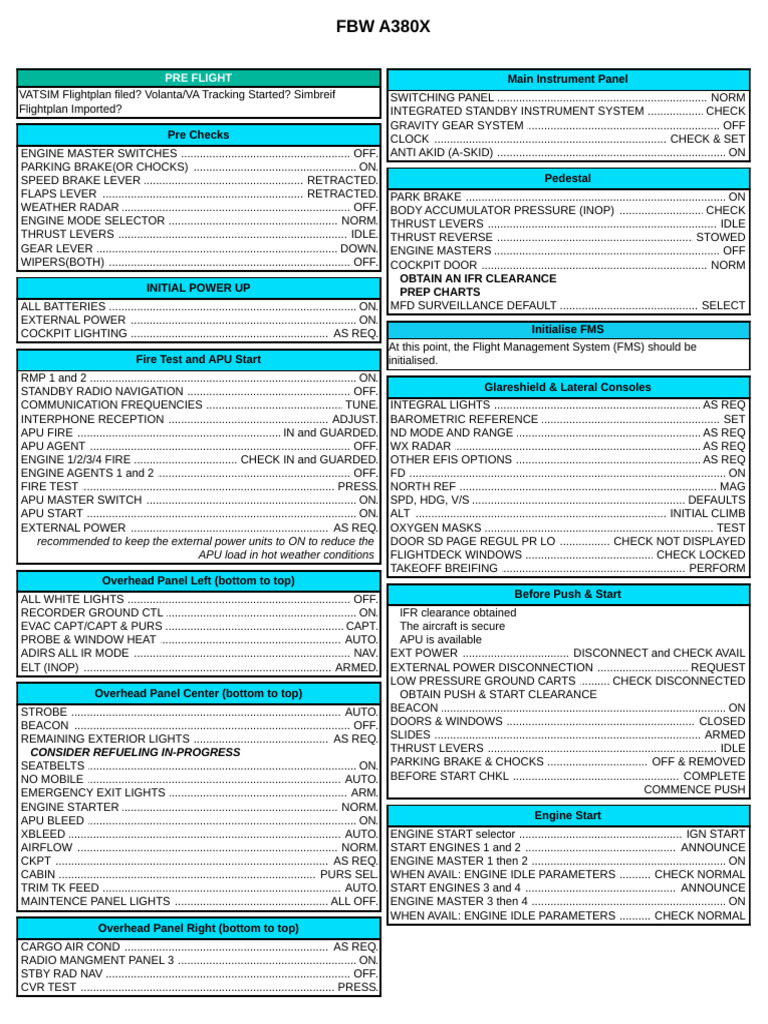 A380 - FBW A380x | PDF | Cockpit | Takeoff
