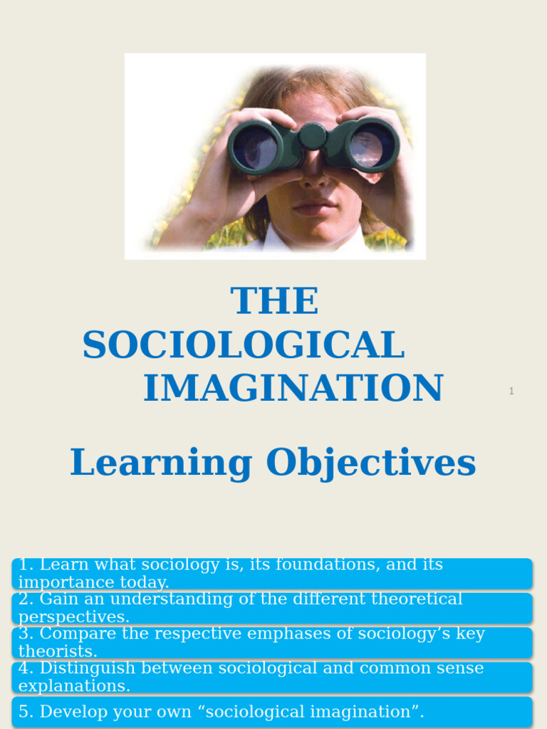 SV Week 2 Lecture On The Sociological Imagination | PDF | Sociology ...