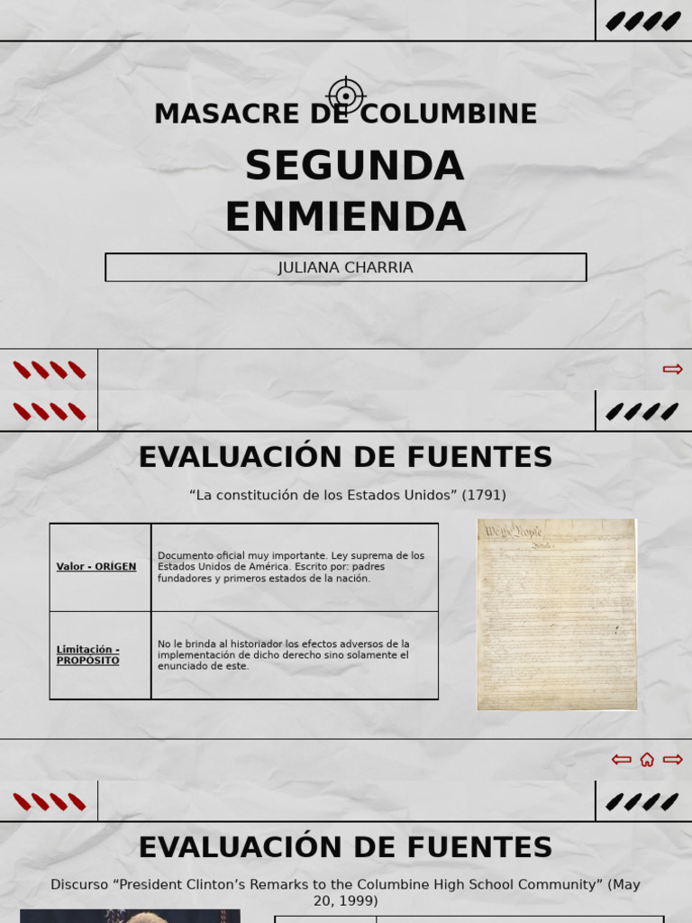 Impacto de la 2ª Enmienda en Columbine | PDF | Segunda Enmienda a la ...