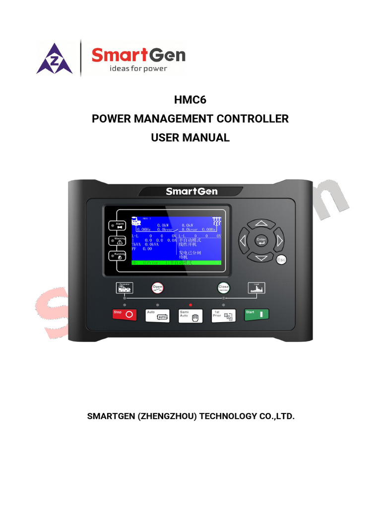 HMC6 Power Management Controller Manual | PDF | Power Supply | Electric ...