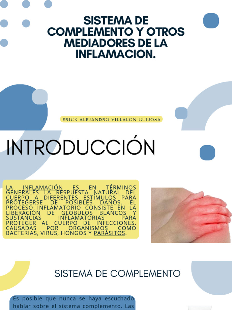 Sistema Complemento e Inflamación | PDF