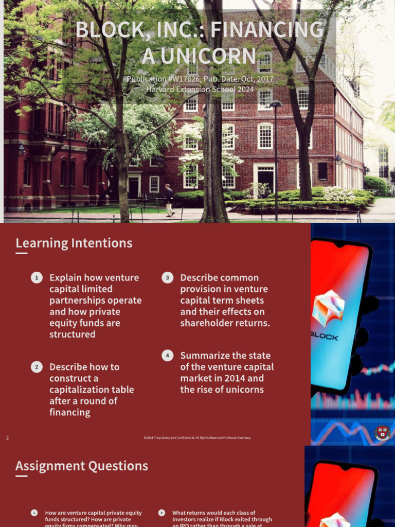 Beautiful - Ai - 17. 2024E - Block Inc Harvard Case Study - Compressed | PDF | Stocks | Share ...