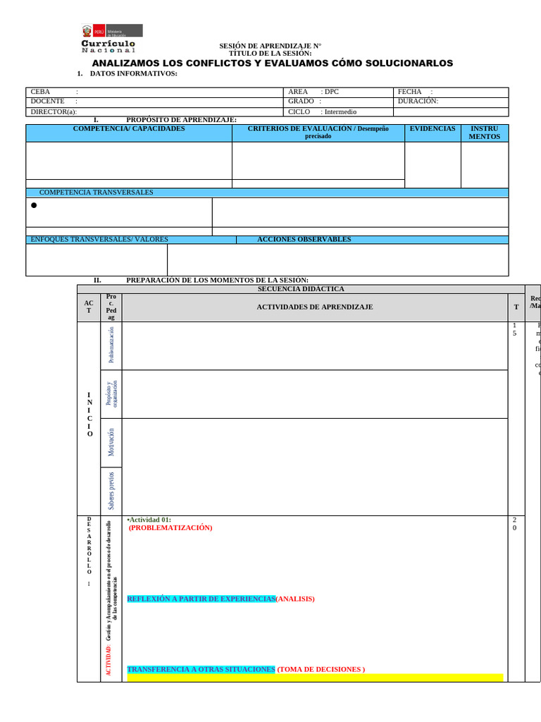 Evaluacion Final Del Curso-P3 | PDF | Evaluación | Aprendizaje