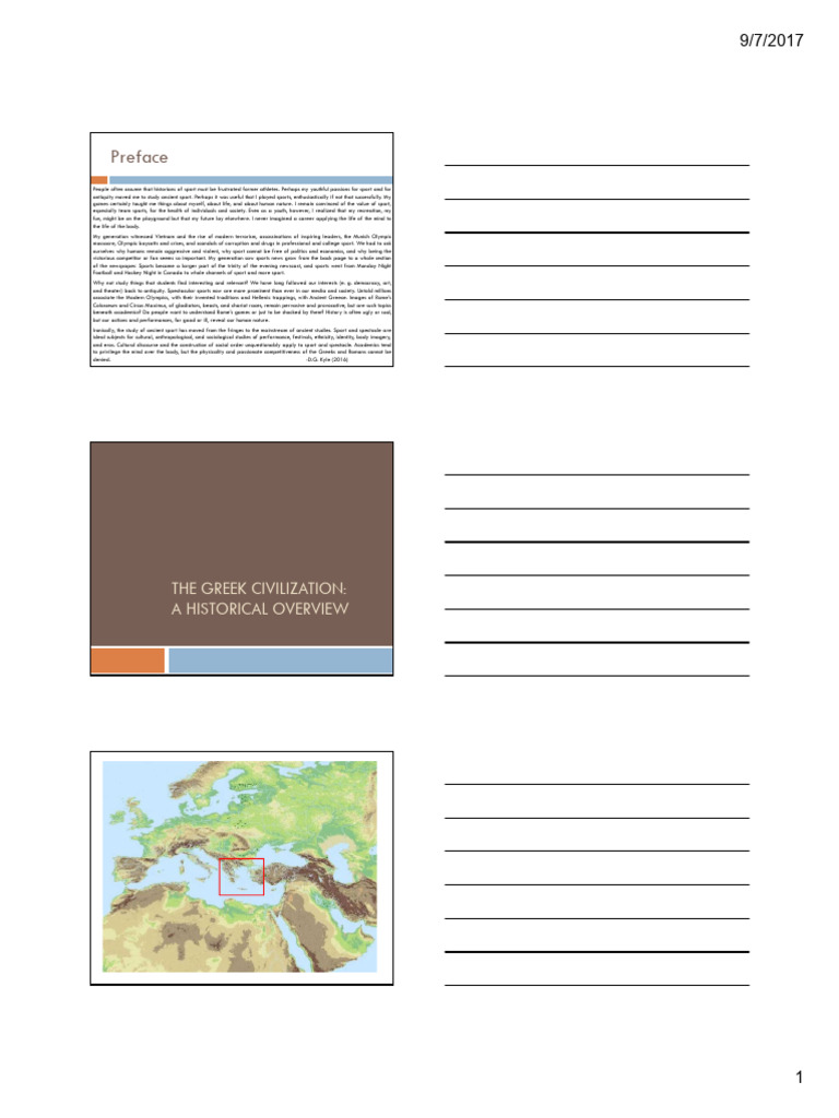 Overview of Ancient Greek and Roman History | PDF | Ancient Rome ...