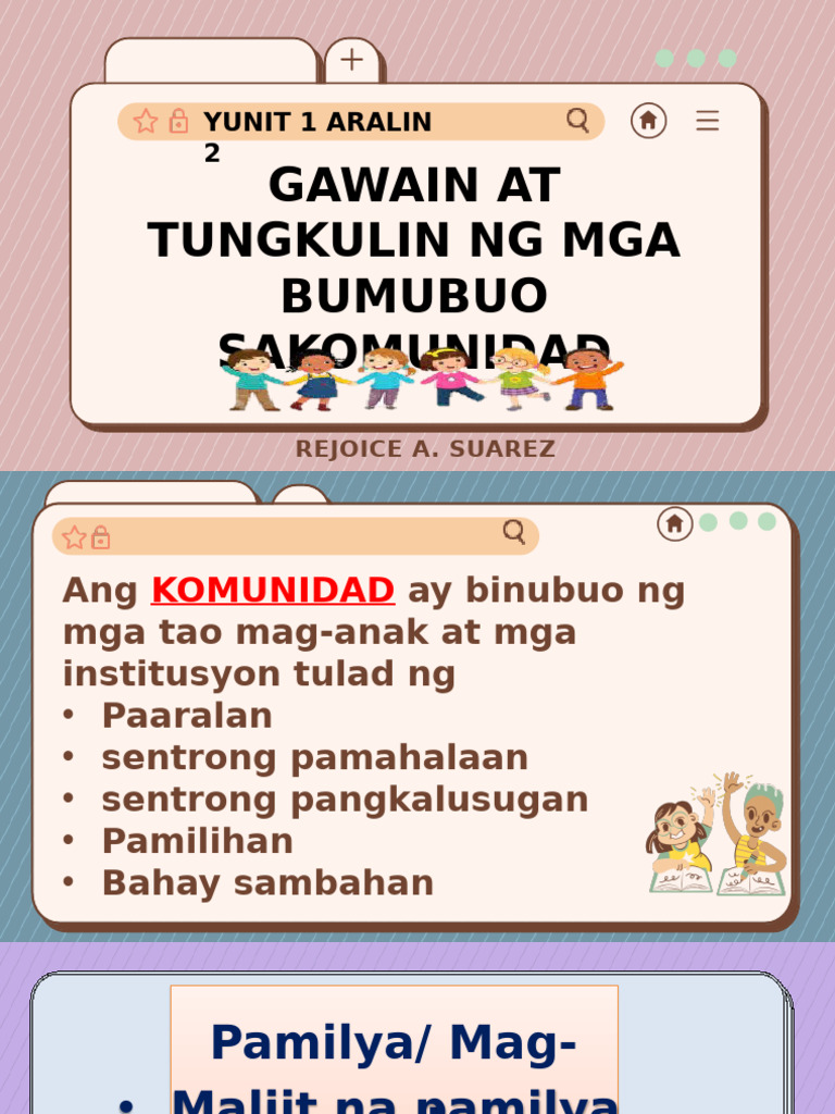 Araling Panlipunan - Aralin 2 | PDF