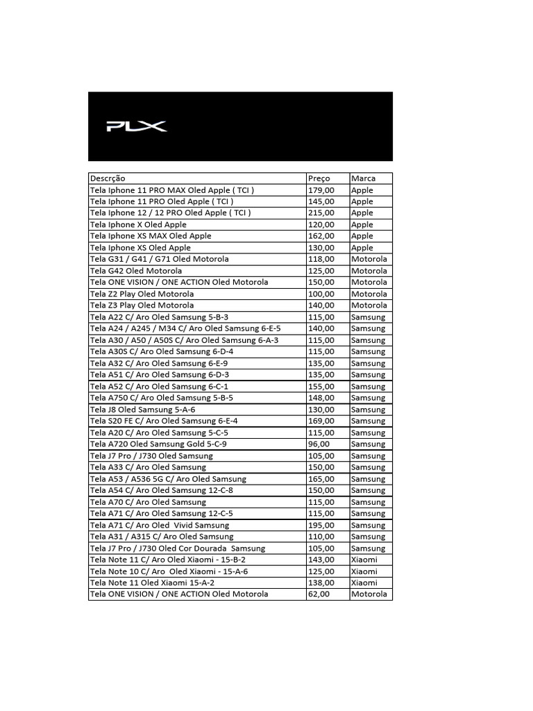 Somente Oled Tels | PDF