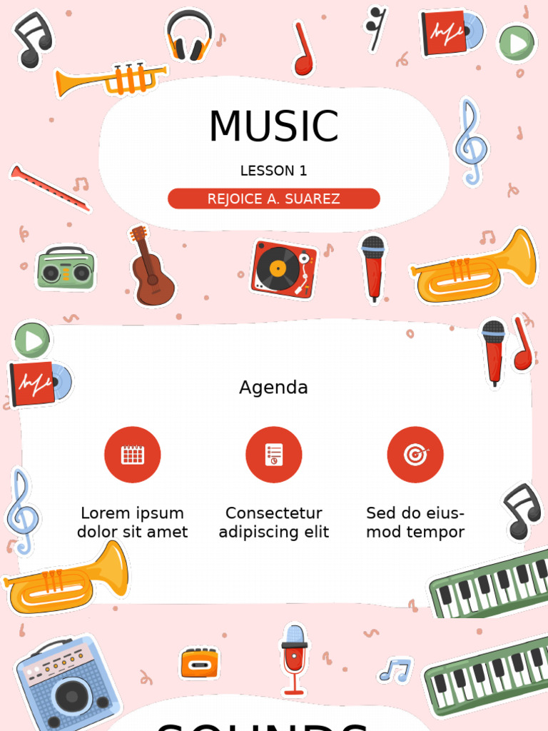 MUSIC-LESSON 1 | PDF